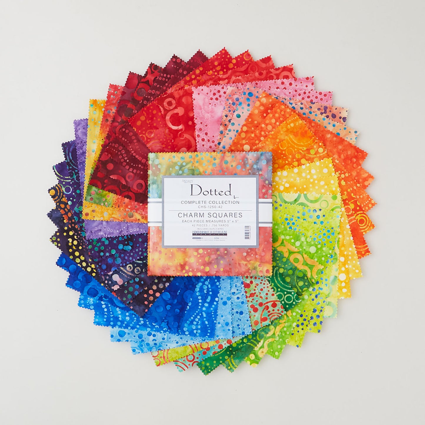 Artisan Batiks - Dotted Charm Pack
