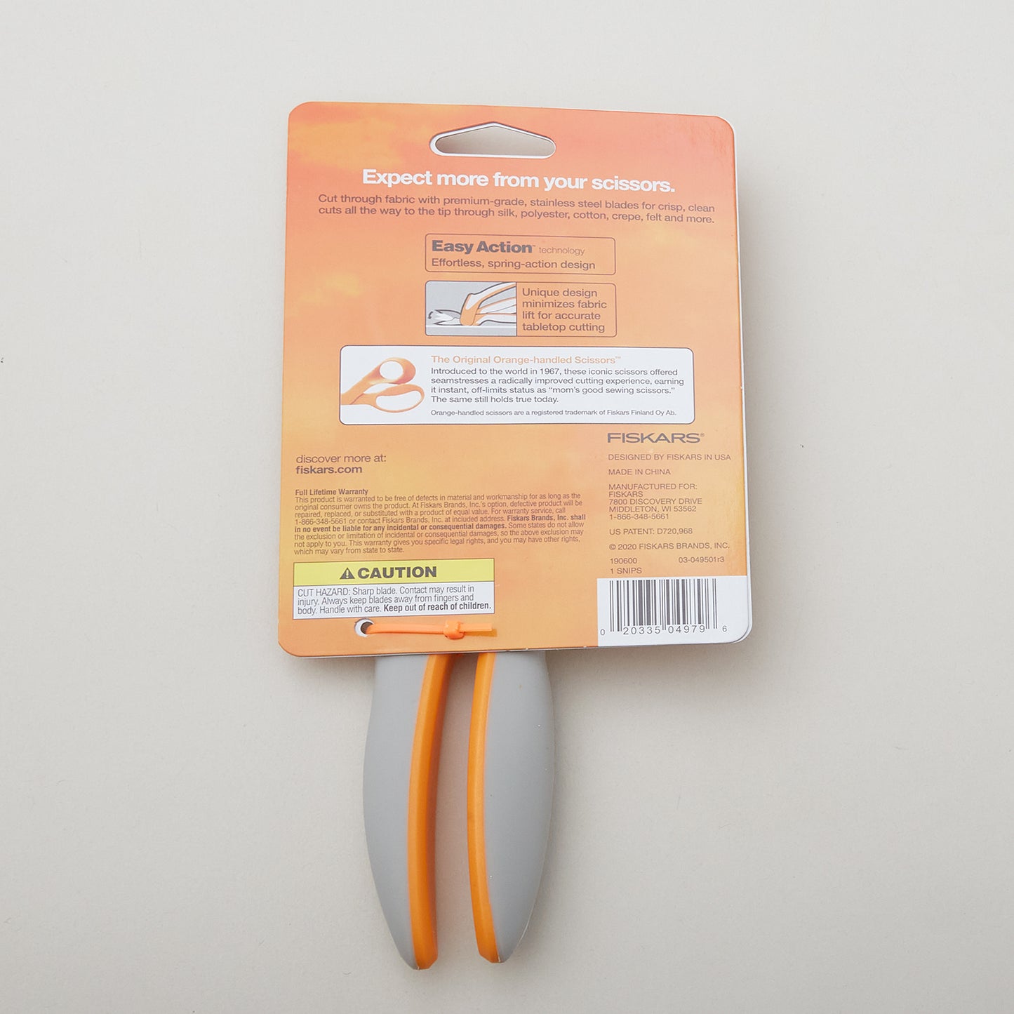 Easy Action Rag Quilt Snips - Fiskars Scissors