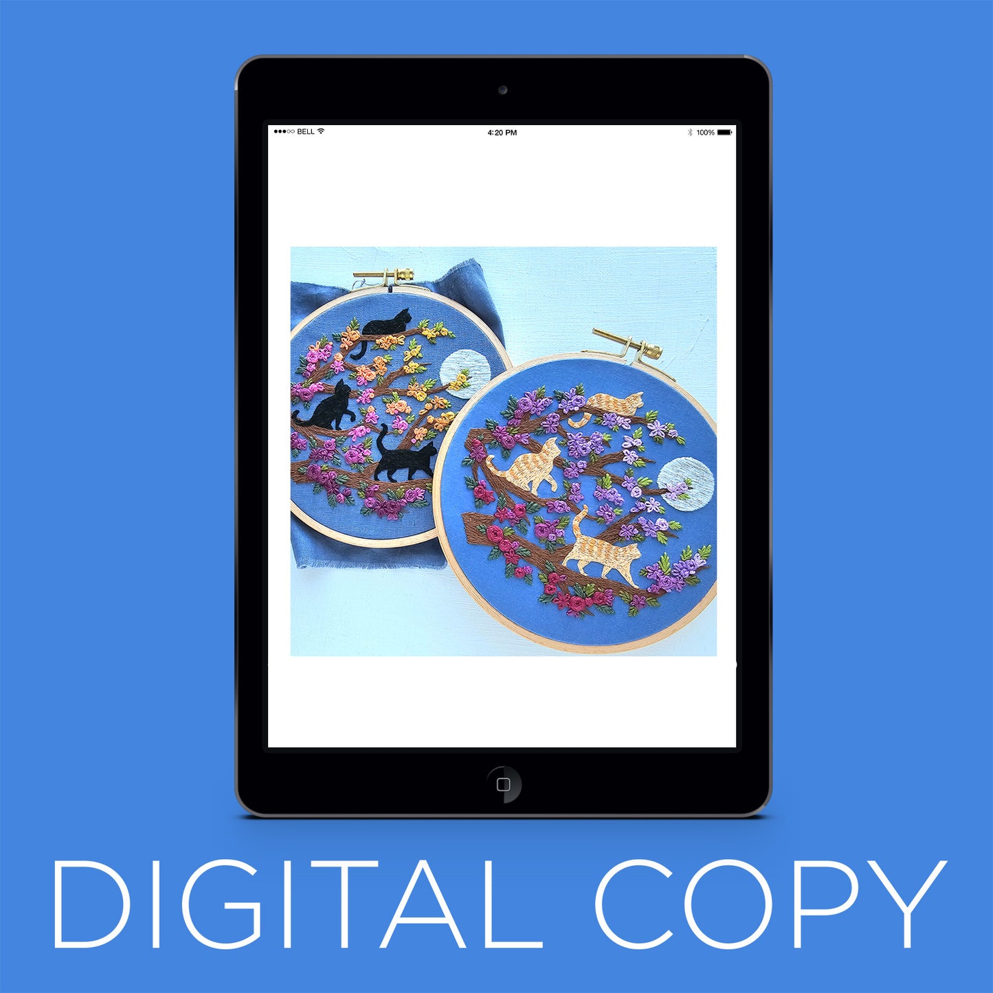 Digital Download - Catwalk Embroidery Pattern