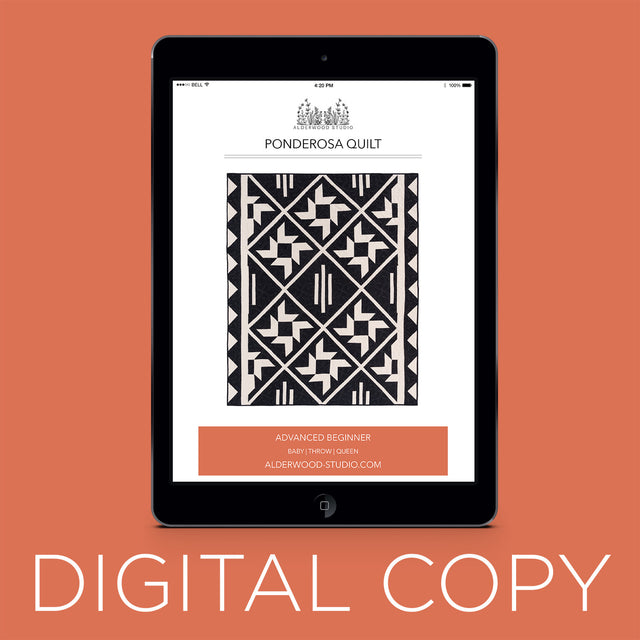 Digital Download - Ponderosa Quilt Pattern
