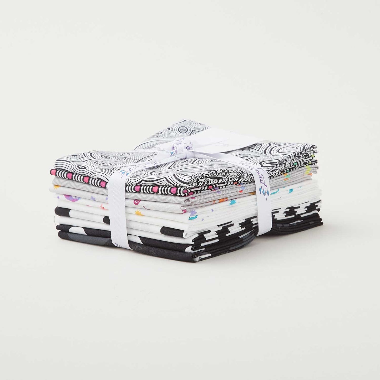 Saturday Stash Tula Pink Graphite Fat Quarter Bundle