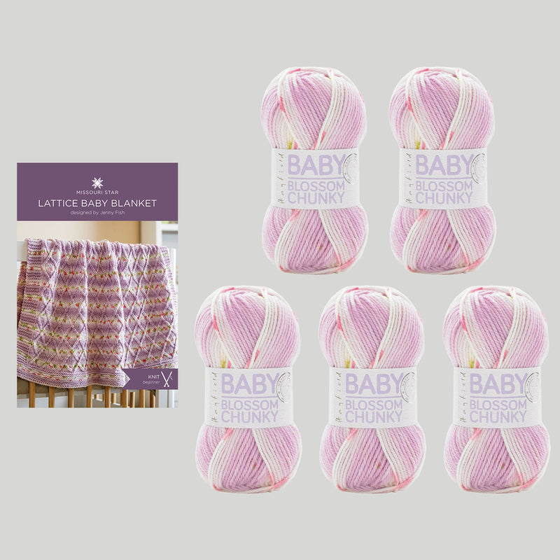 Lattice Baby Blanket with Sara Delaney