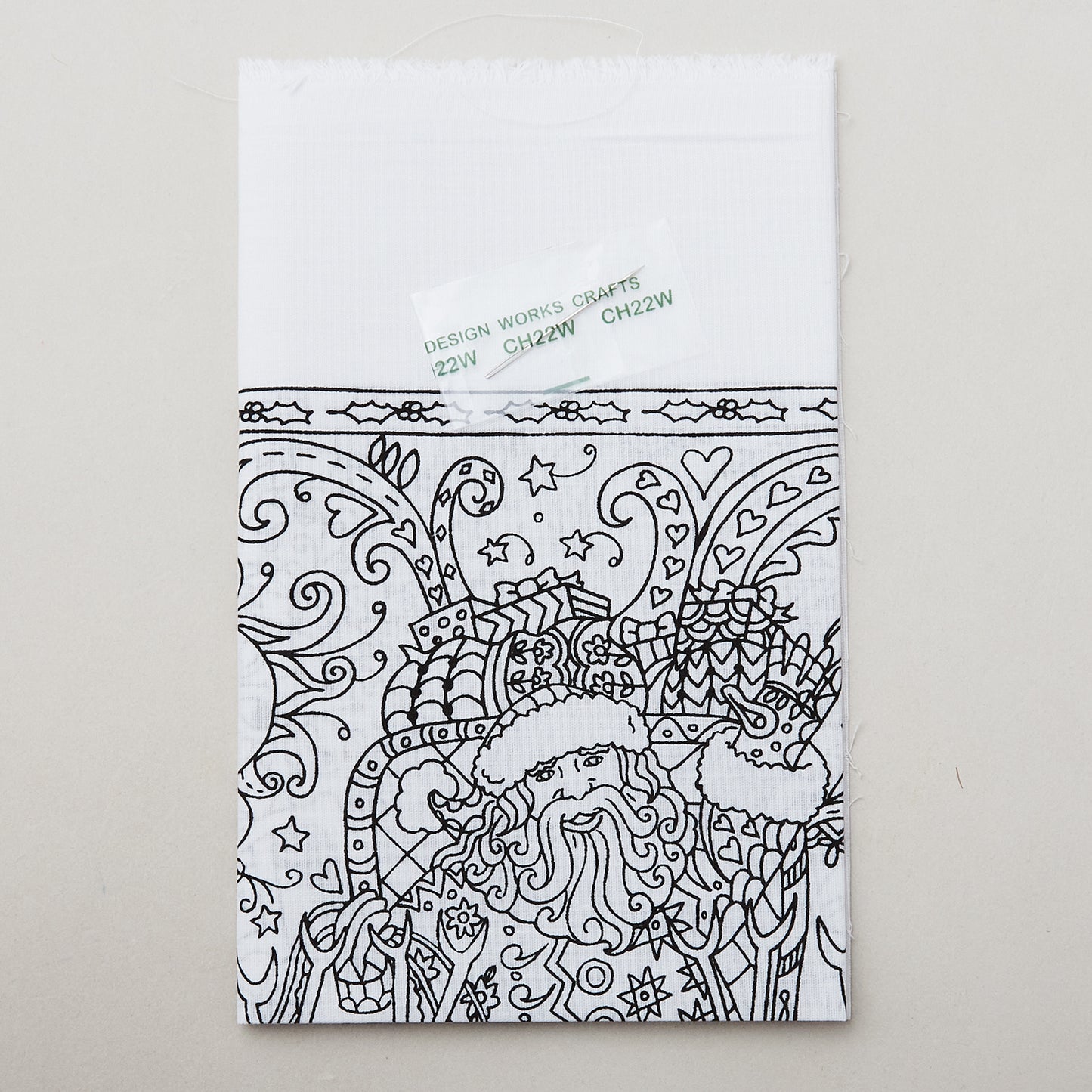 Zenbroidery Christmas Santa Embroidery Kit