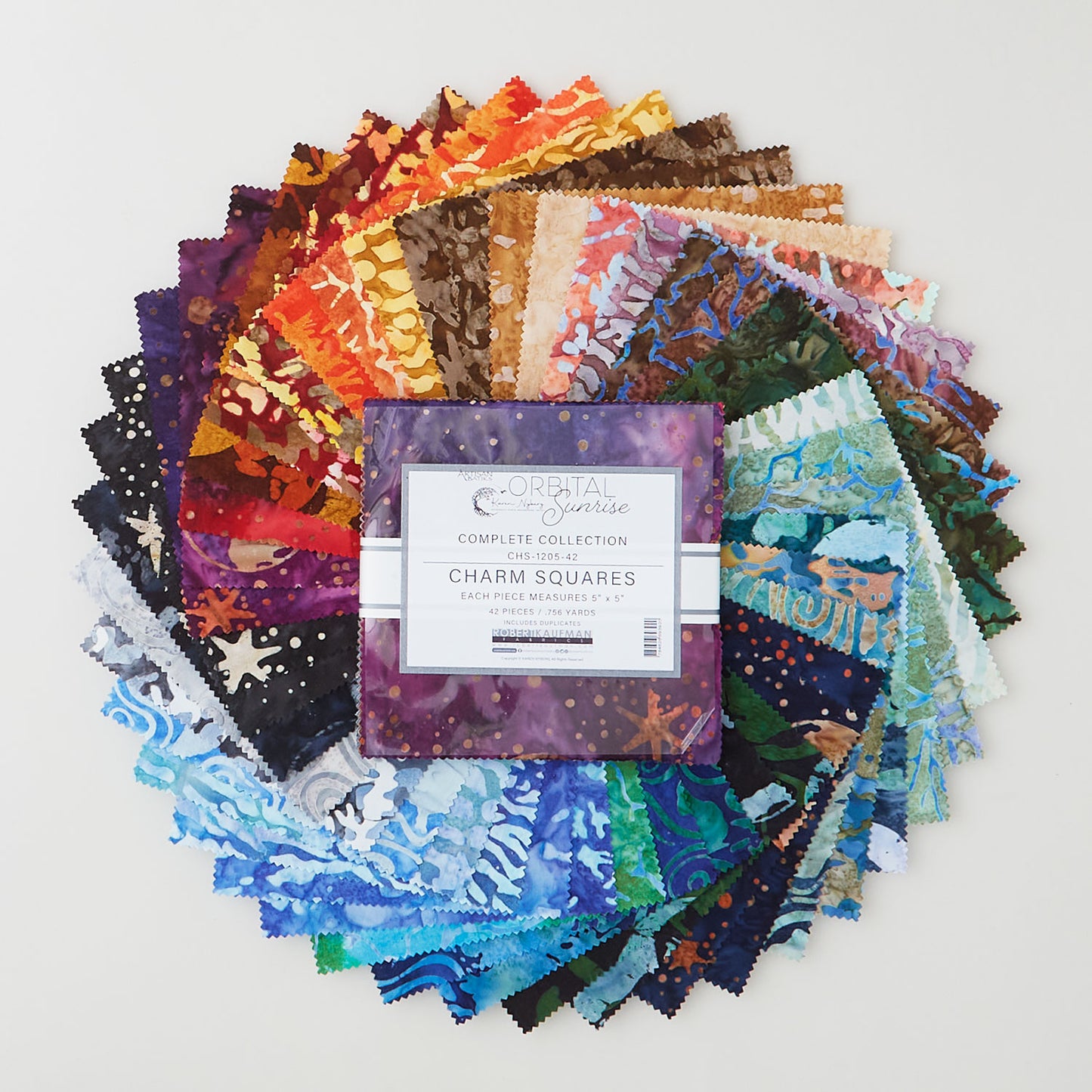 Artisan Batiks Orbital Sunrise Charm Pack