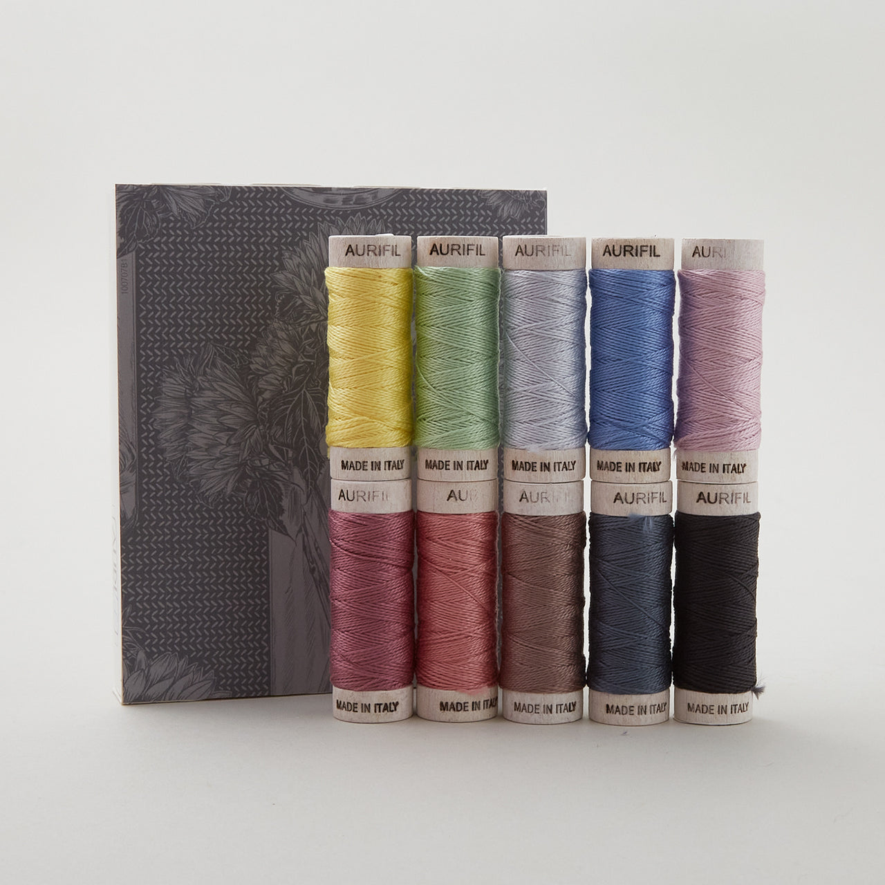 AURIfil Anna Maria Textiles Indelible Thread Collection - 8 WT