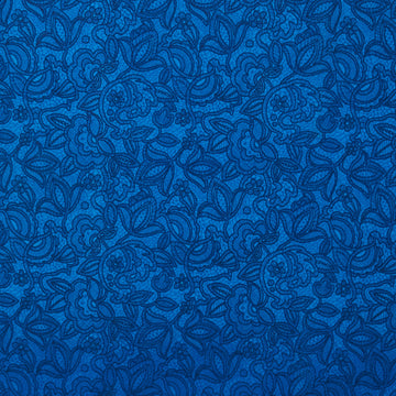 Gratitude and Grace - Family Time Blue 2 Yard Cut