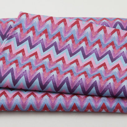 purple chevron pattern