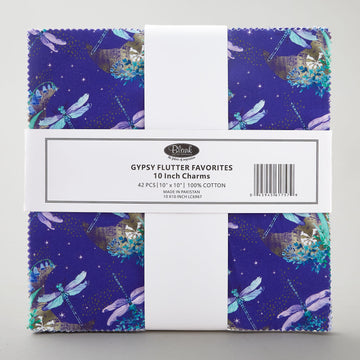 Gypsy Flutter Favorites 10" Squares