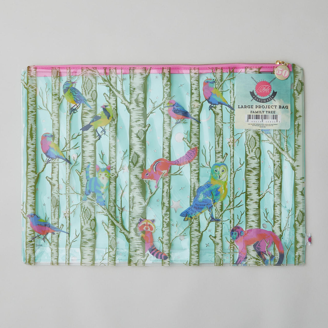 Tula Pink Family Tree Large Project Bag
