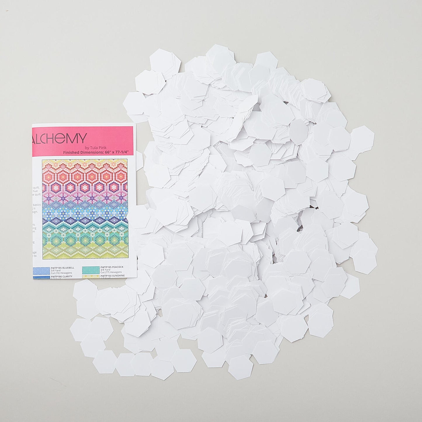 Tula Pink Alchemy Quilt Pattern and English Paper Piece Pack