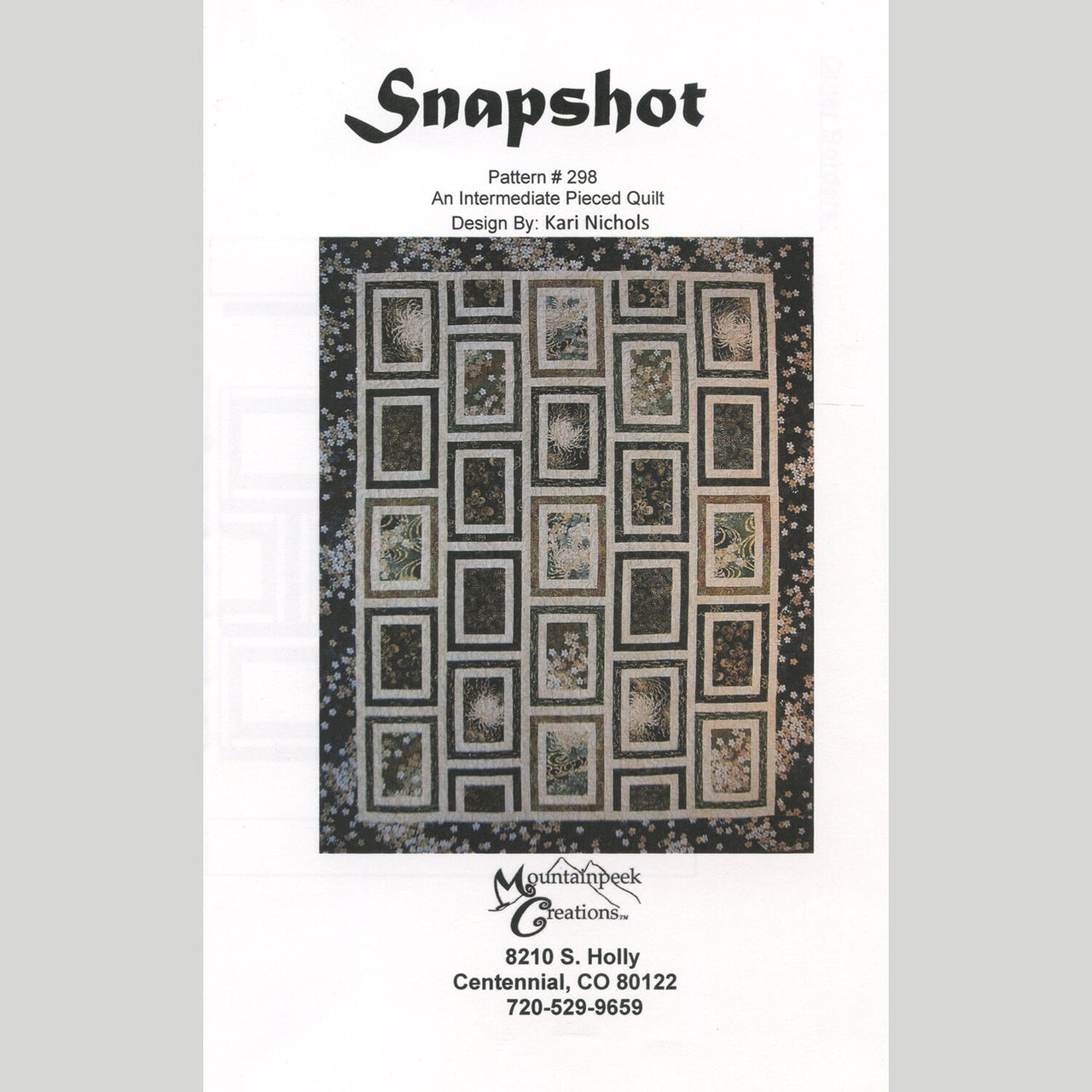 Snapshot Quilt Pattern
