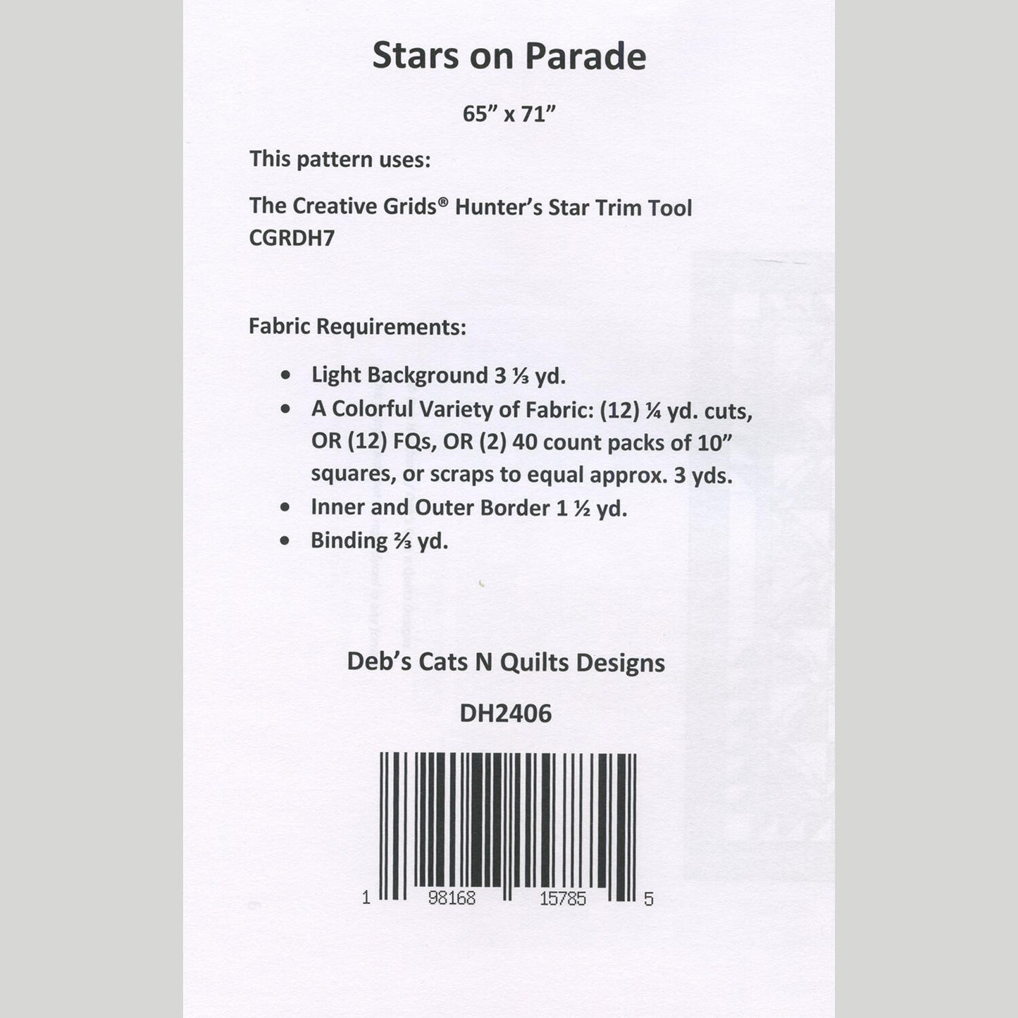 Stars on Parade Quilt Pattern