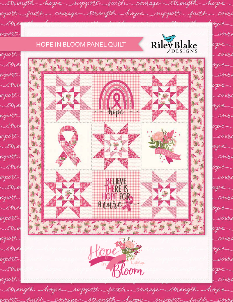 Hope in Bloom Panel Quilt
