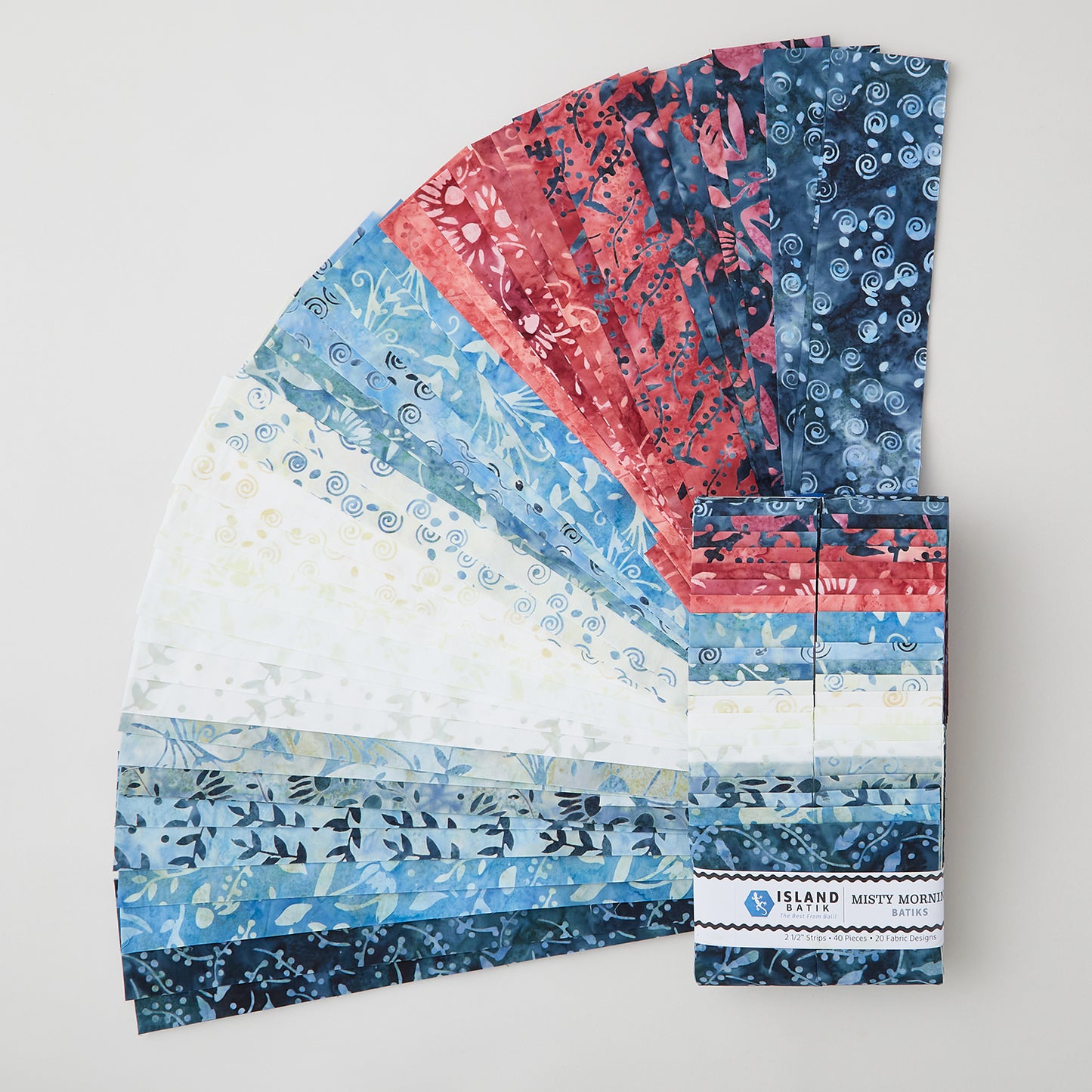Misty Mornings Batiks Strips