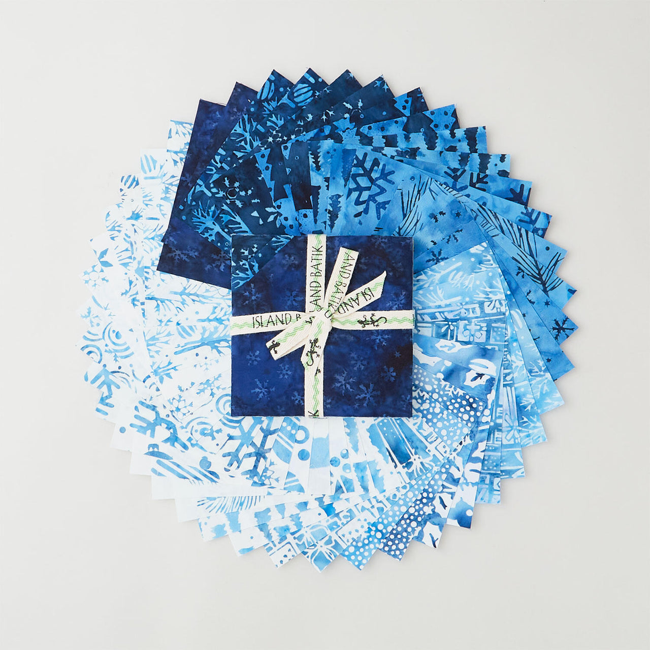 Snowfall Batiks Stamps