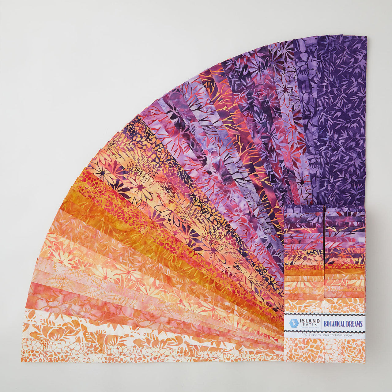Botanical Dreams Batiks Favorites Strips