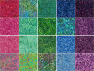 Sparkle Batiks Favorites Strips