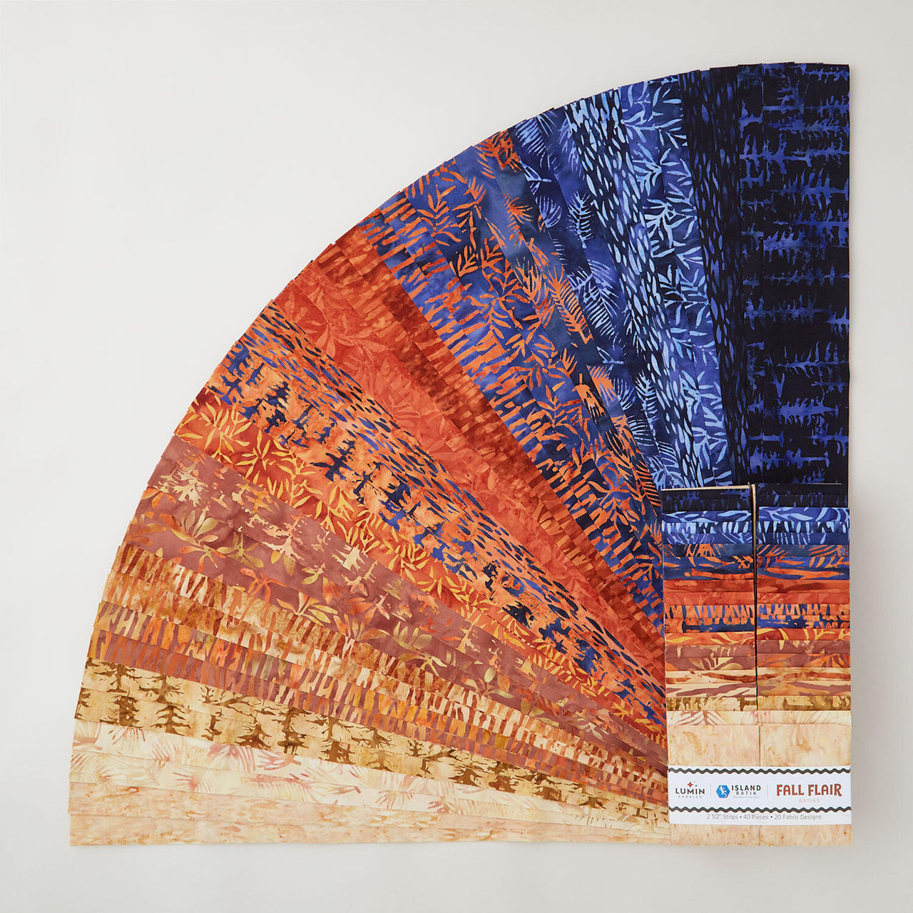 Fall Flair Batiks Strips