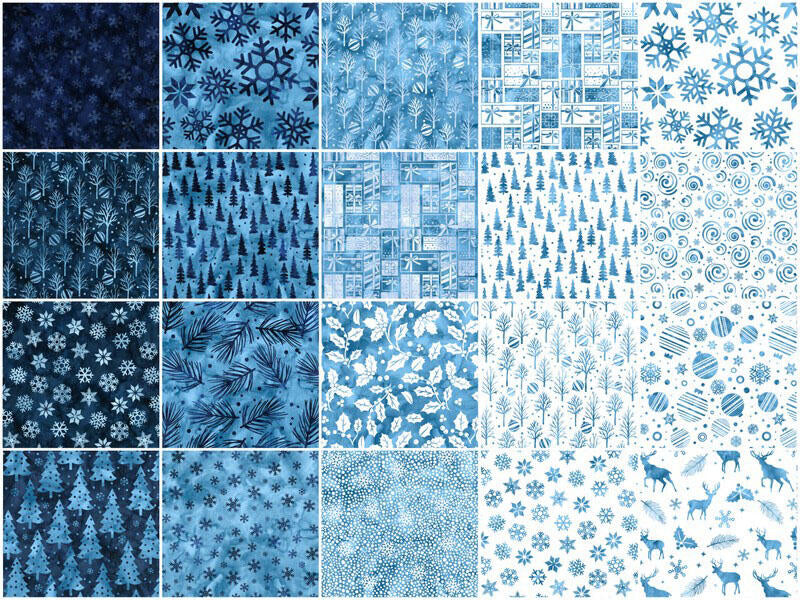 Snowfall Batiks Stacks