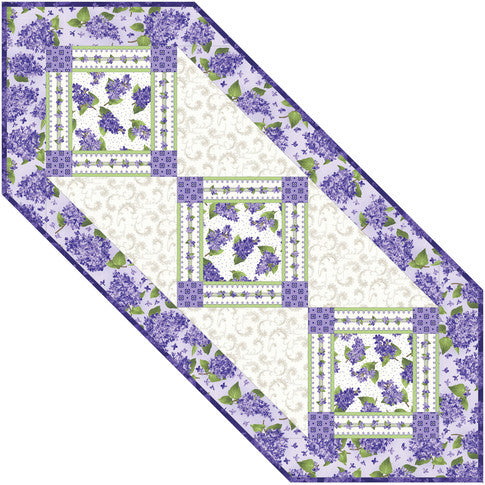 Lilac Garden Runner