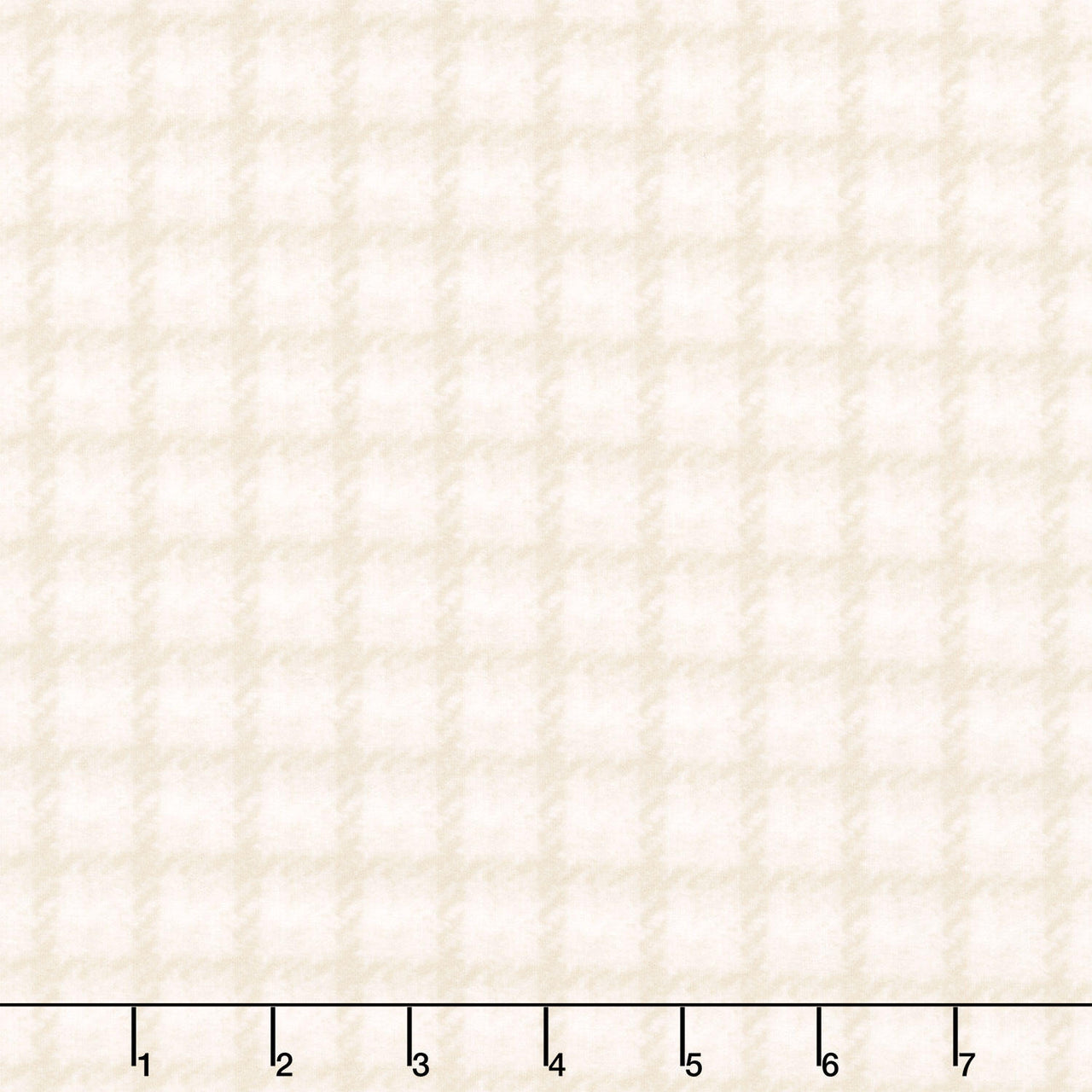 Holly Jolly Flannel - Plaid Cream Yardage