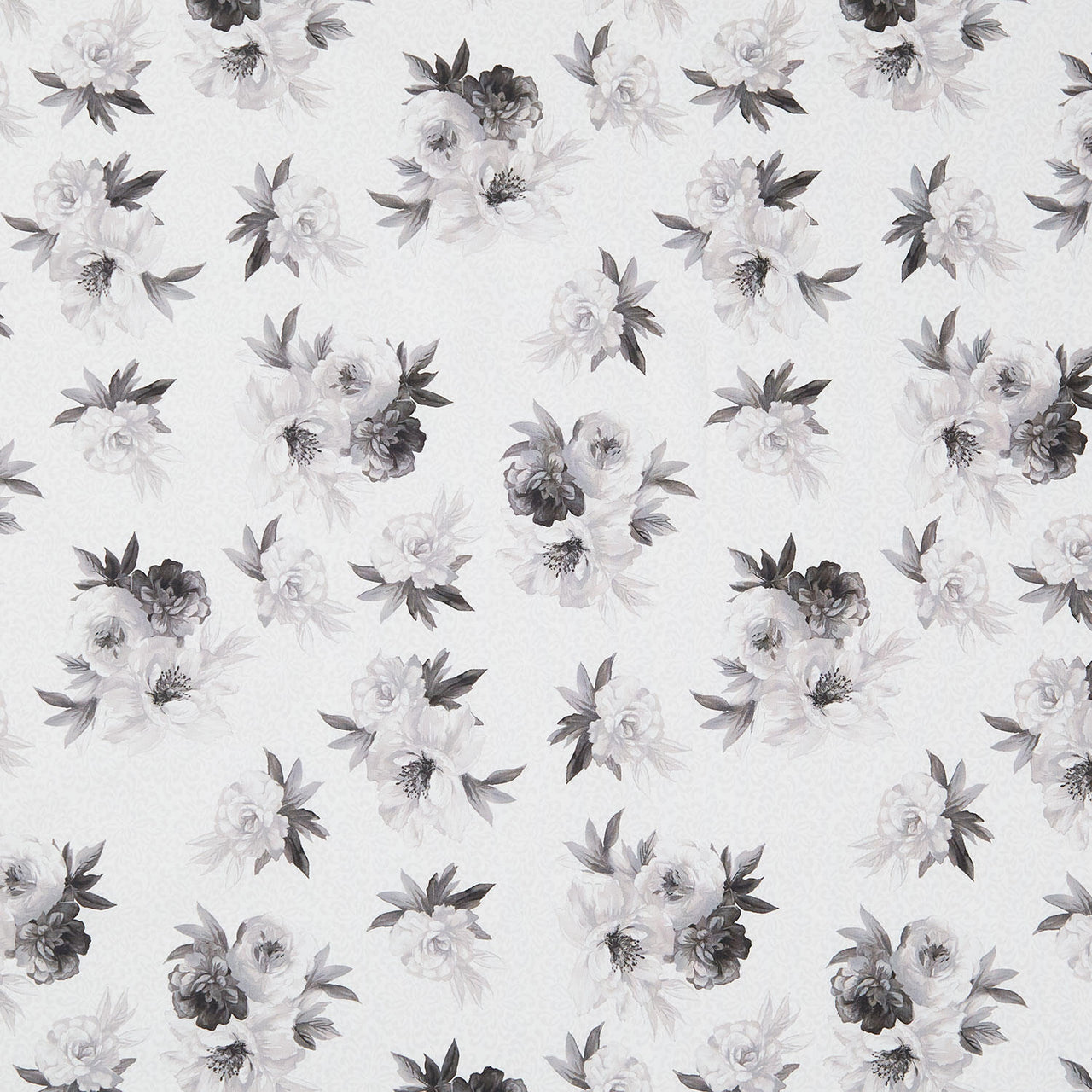 Moonlit Walk - Bouquets White Yardage