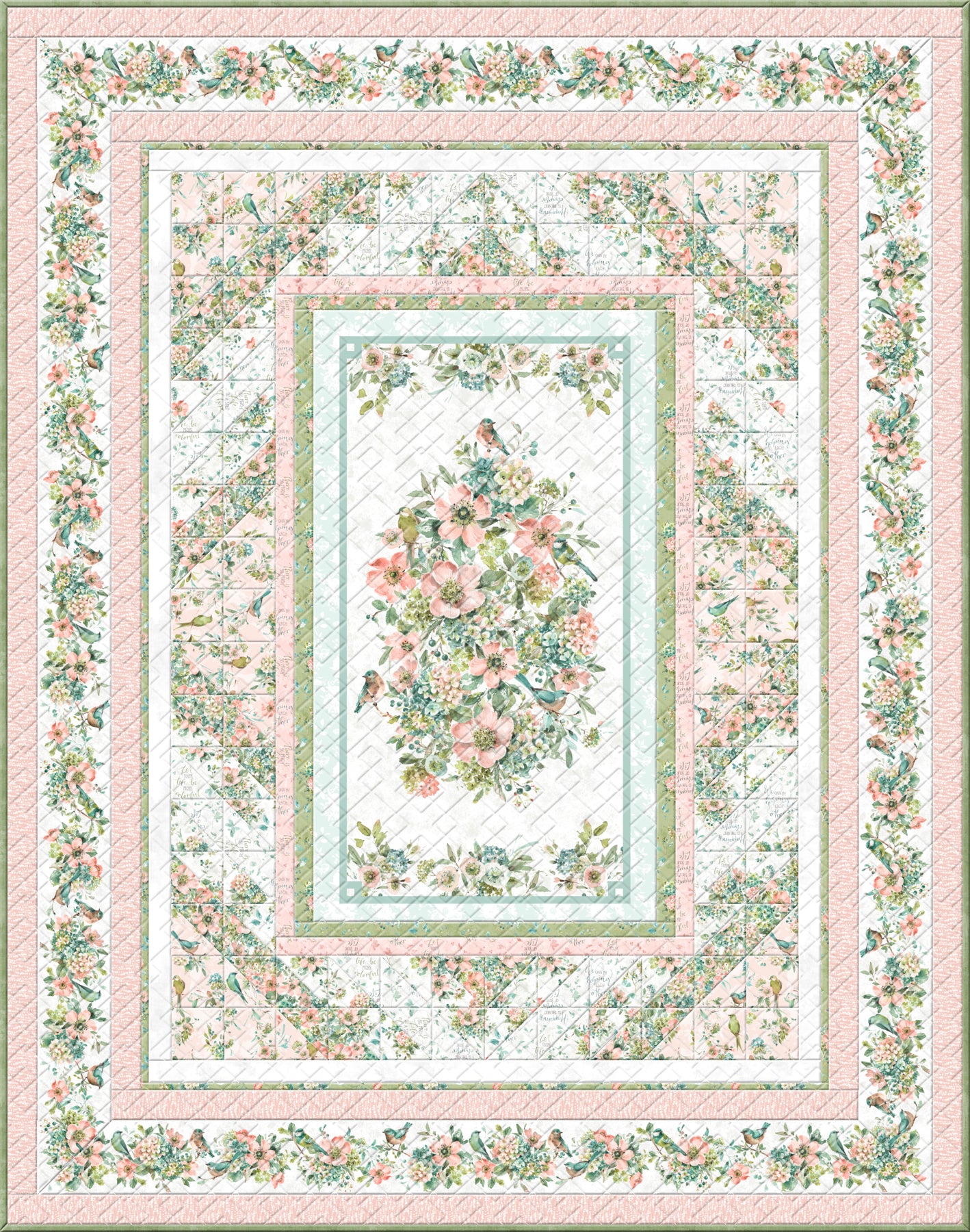 Mint Crush Twin - Pink