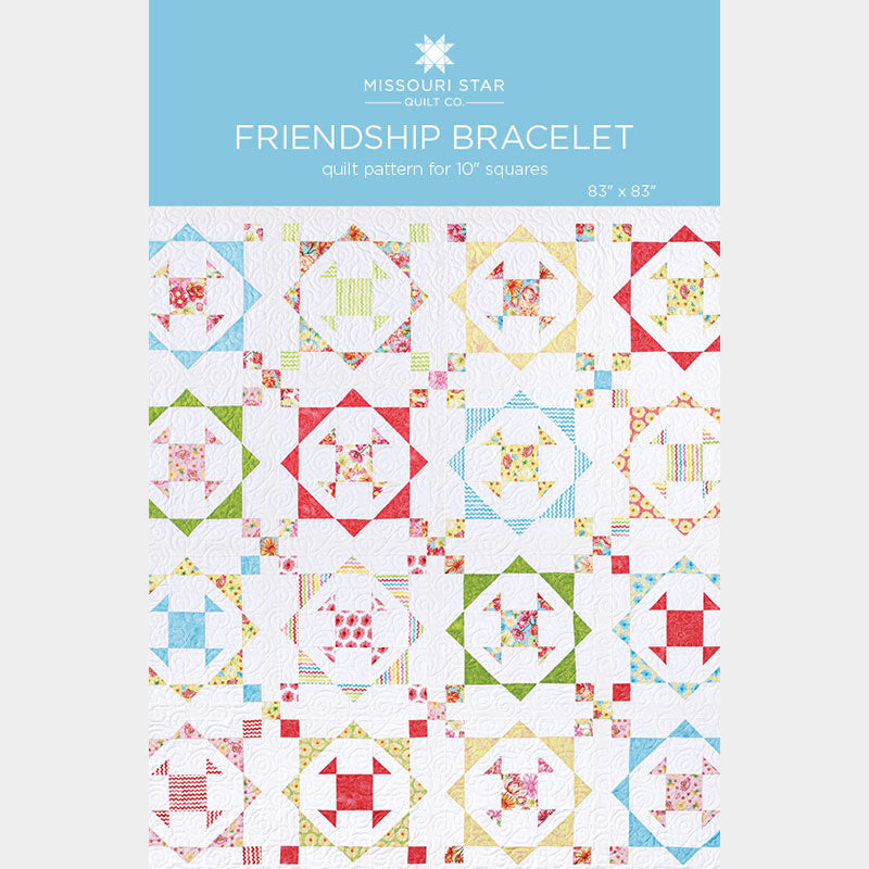 Friendship Bracelet Quilt Pattern by Missouri Star