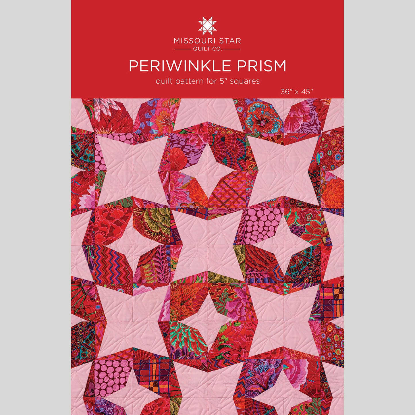Periwinkle Prism Quilt Pattern by Missouri Star