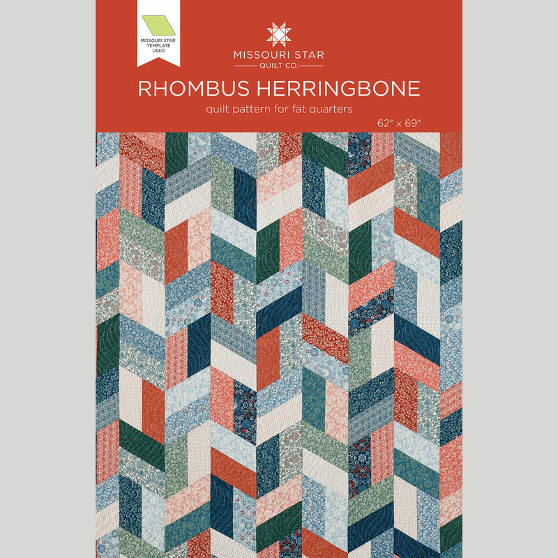 Rhombus Herringbone Quilt