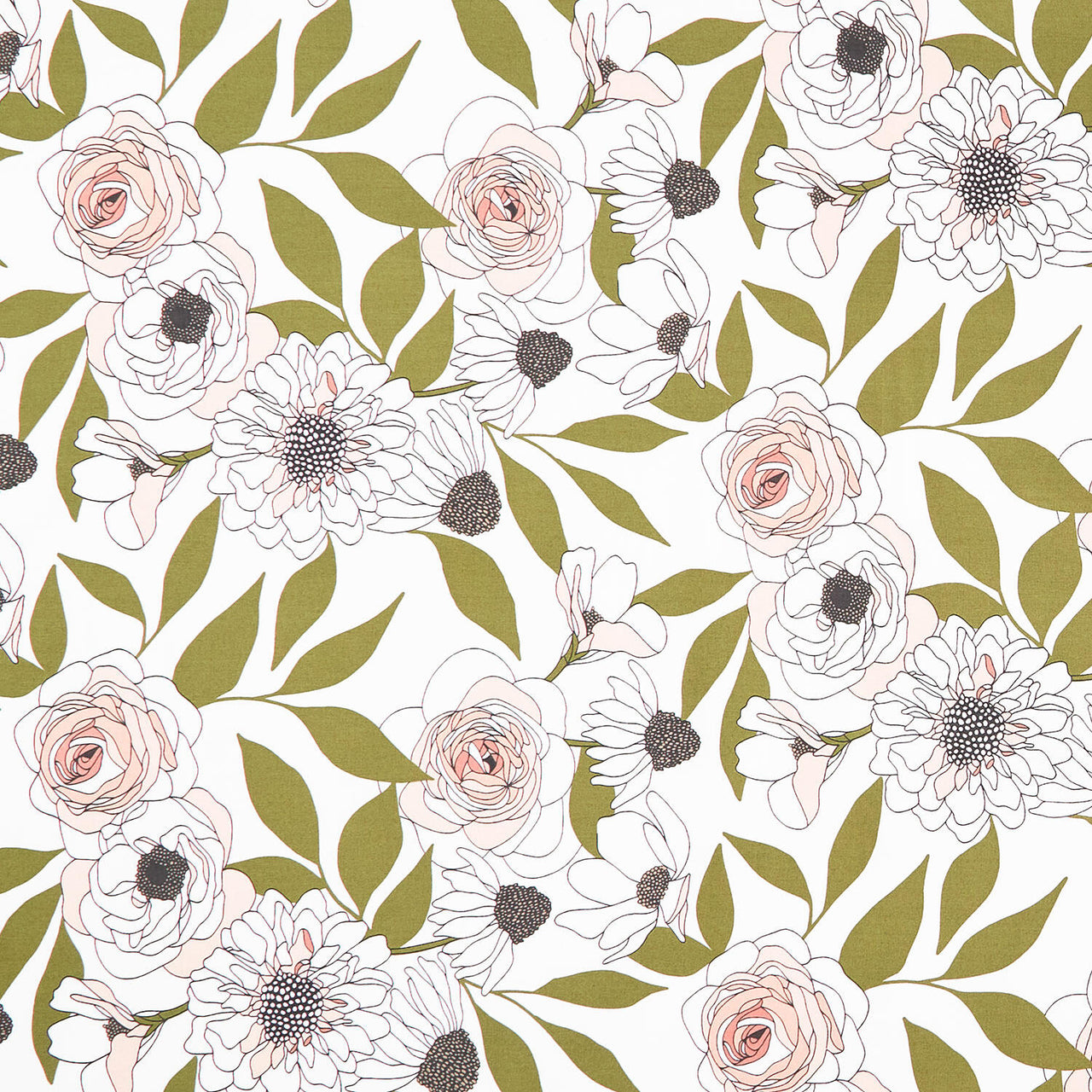 Botany - Cabbage Rose Paper Yardage
