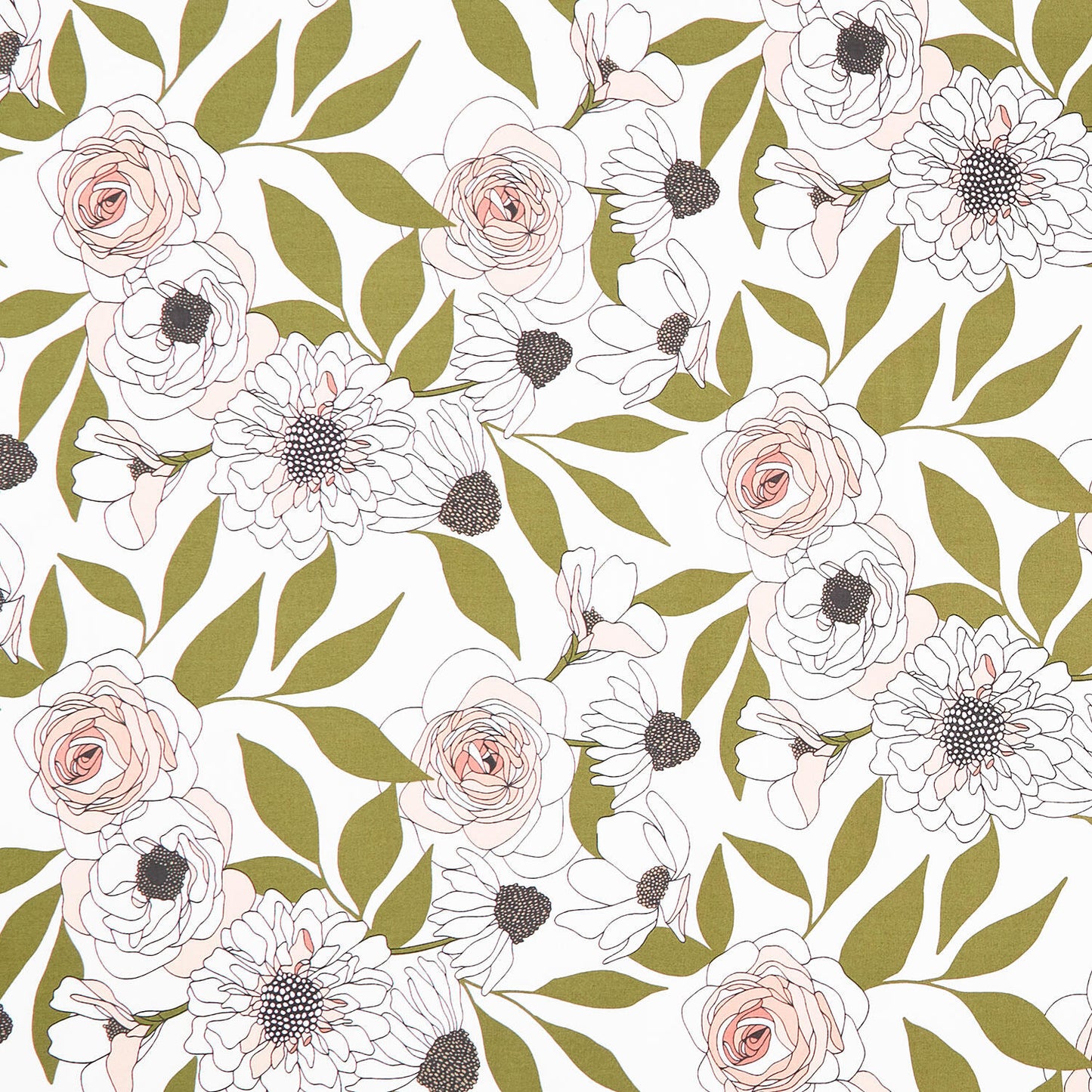 Botany - Cabbage Rose Paper Yardage