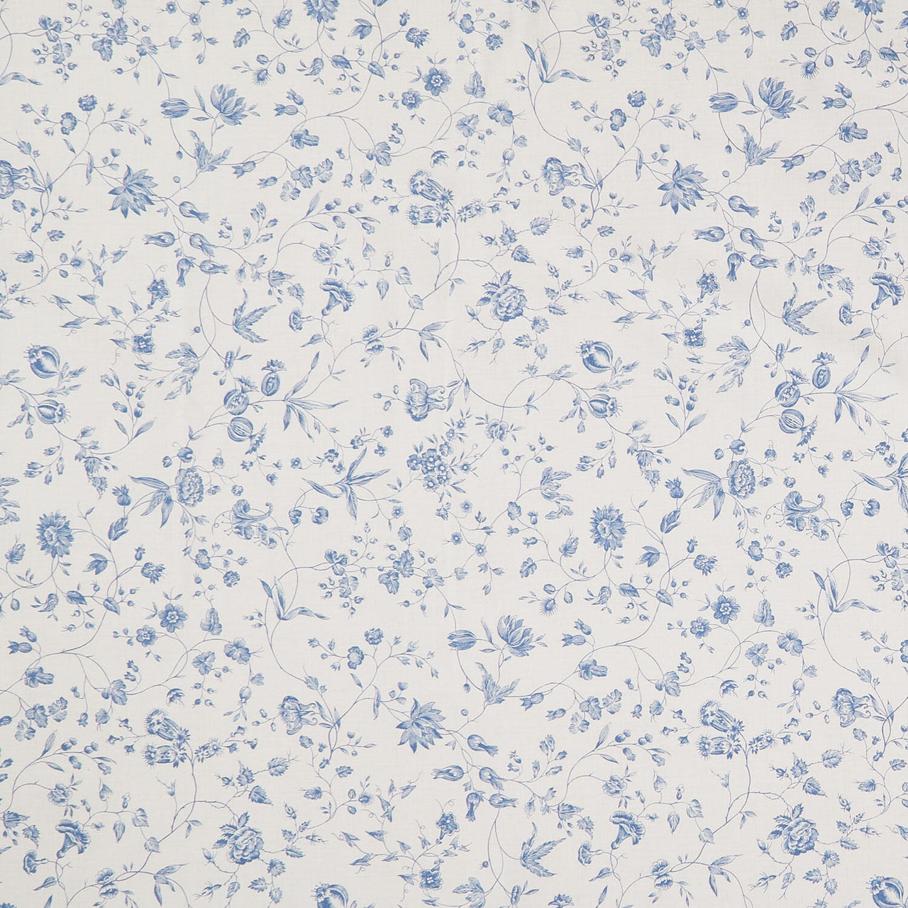 Sacre Bleu - Pivoine Smoke French Blue Yardage