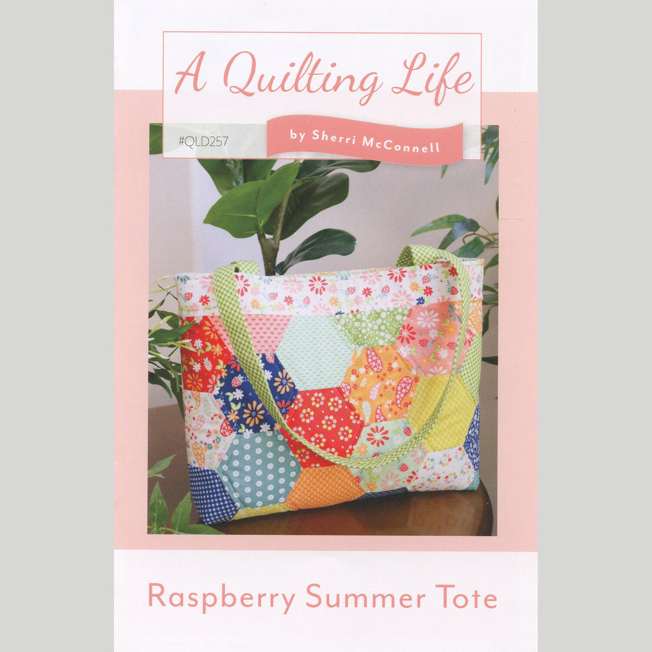 Raspberry Summer Tote Bag Pattern