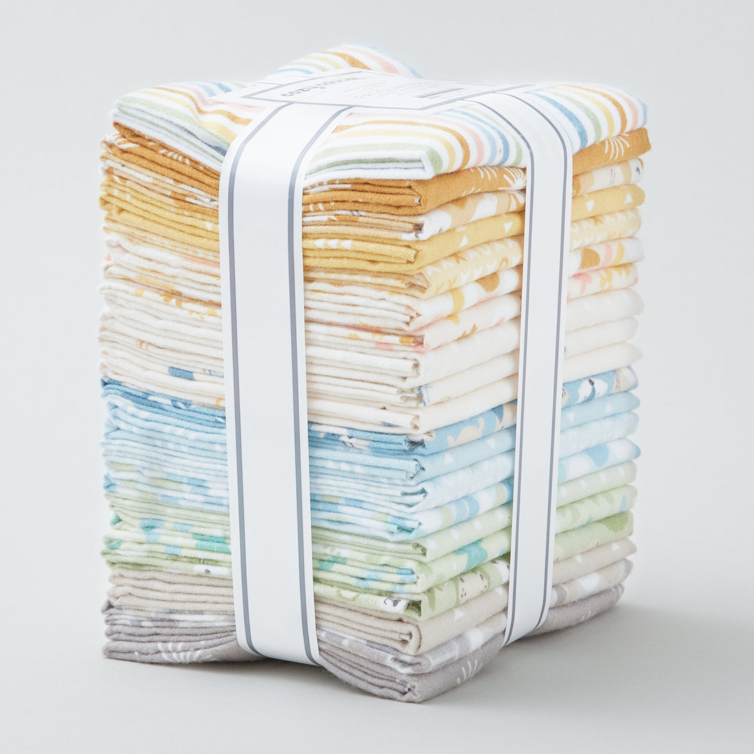 Cozy Cotton Flannels Muted Colorstory Fat Quarter Bundle