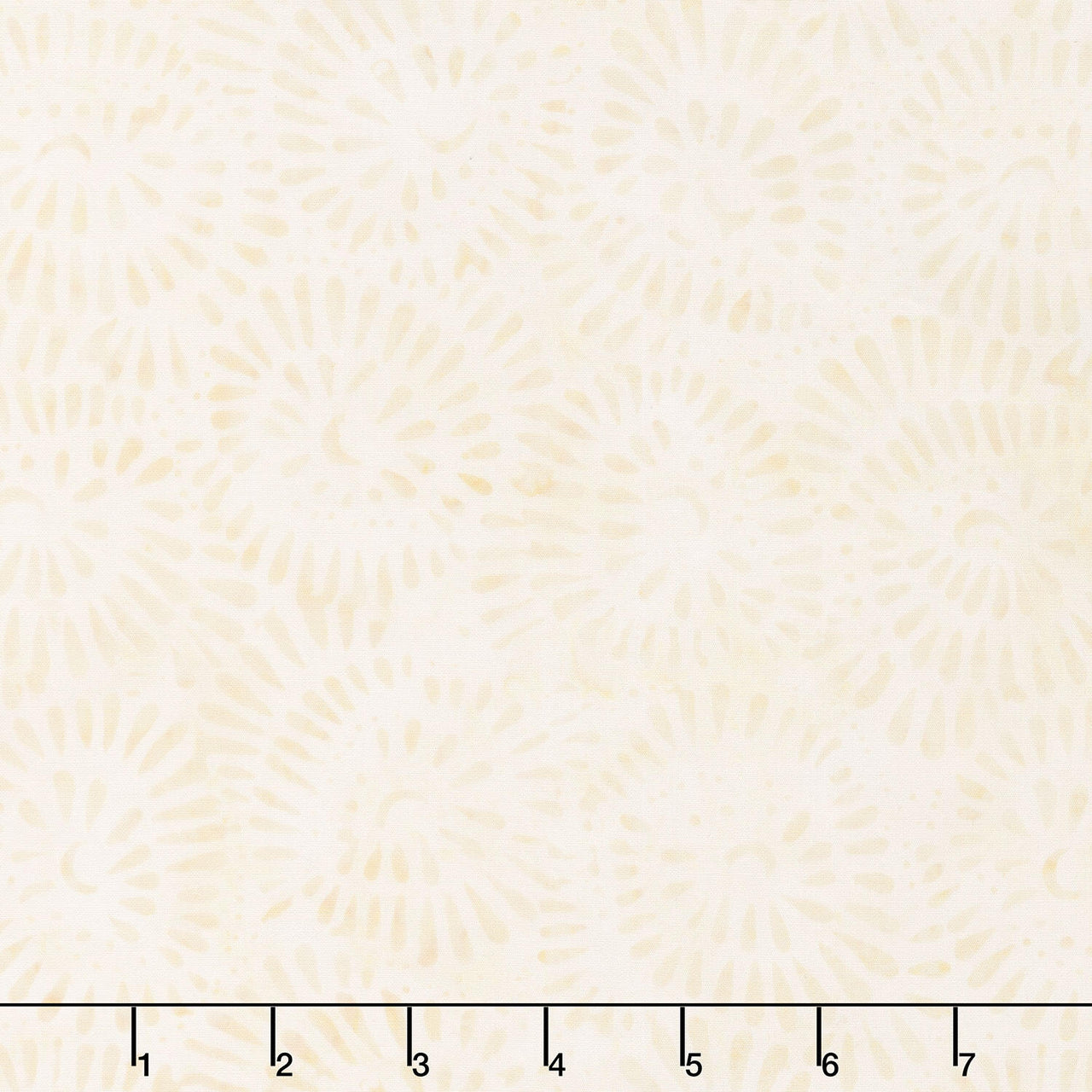 Bead Flowers Cream Yardage