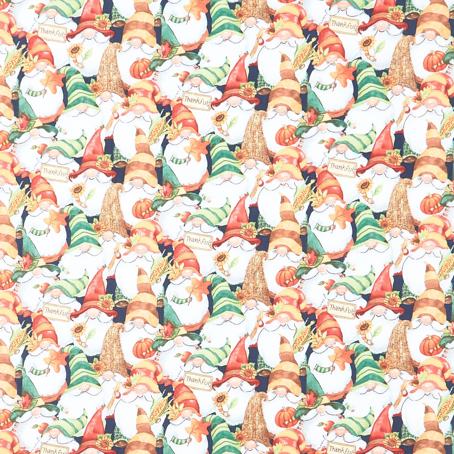Gnome-kin Patch - Packed Gnomes Multi Yardage