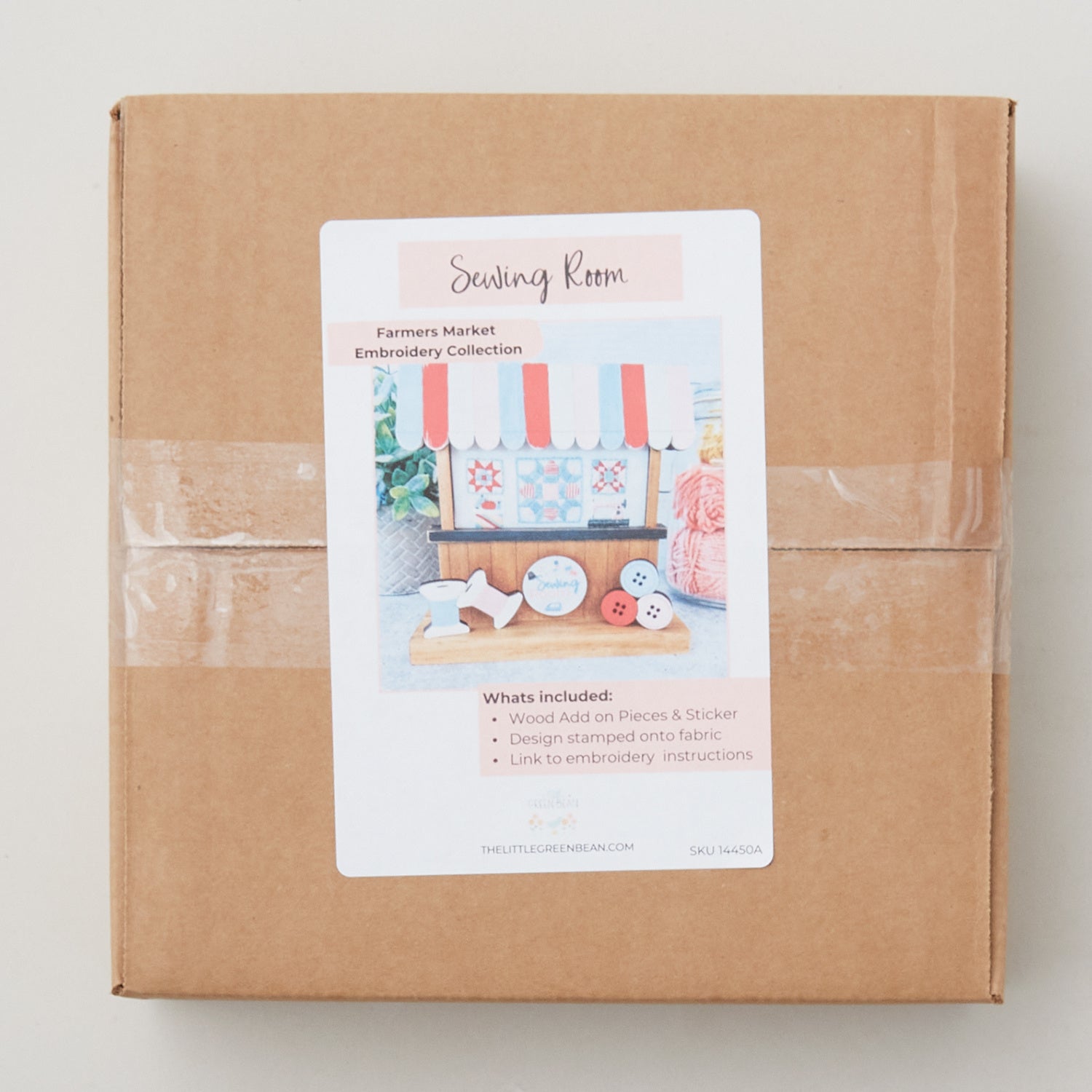 Farmers Market Collection - Sewing Room Embroidery Kit