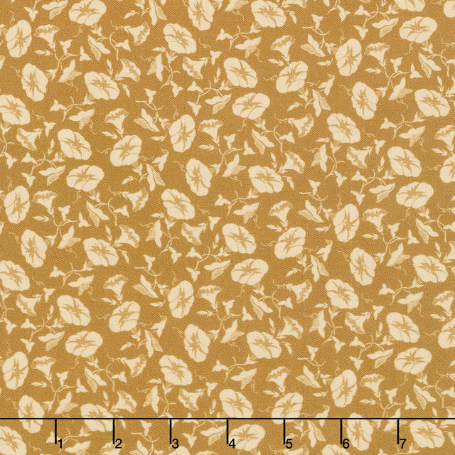 Starfall - Moon Flower Gold Yardage