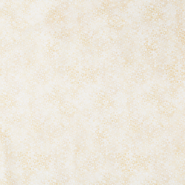 Phantasma Wide - Hexagons Cream Yardage
