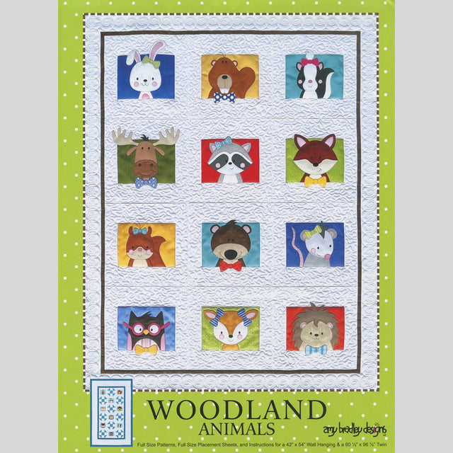 Woodland Animals Quilt Pattern