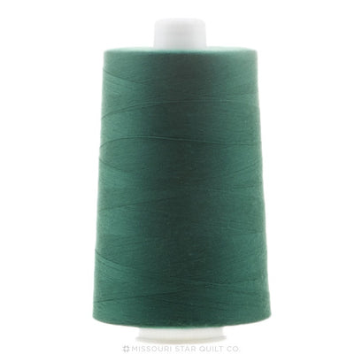 Green Teal OMNI Thread - 6,000 yds (poly-wrapped poly core)