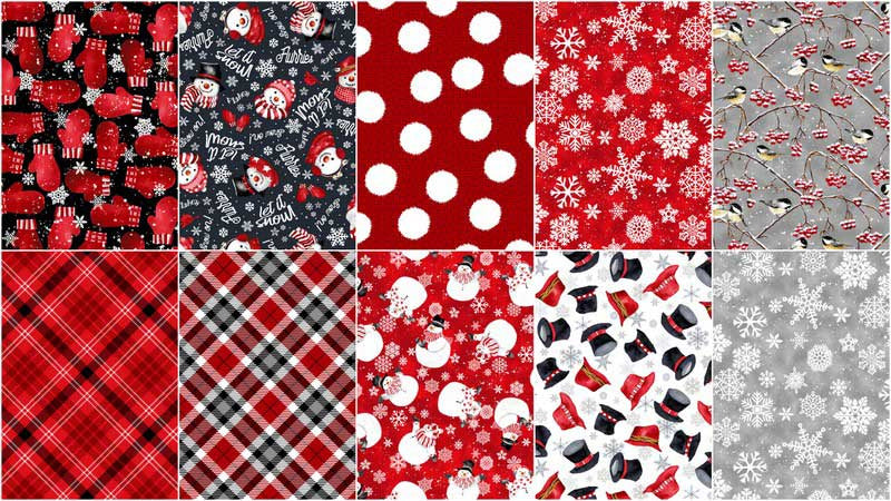 Snow Crew 10" Squares