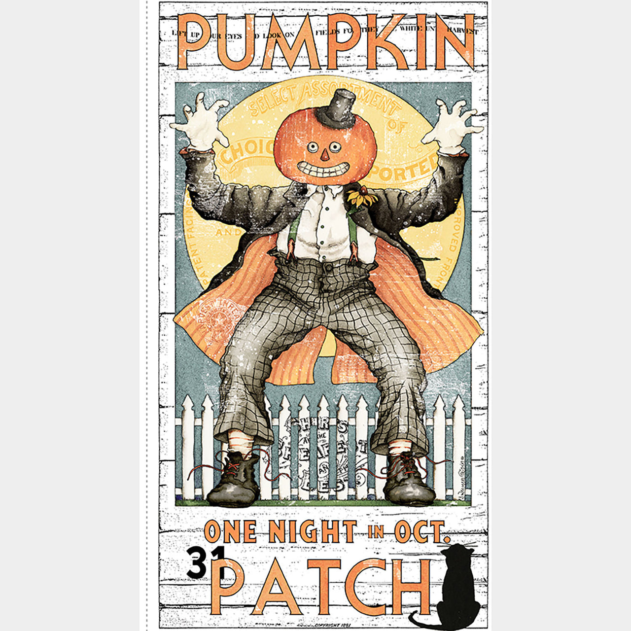Pumpkin Patch - Pumpkin Poster Main Multi Panel