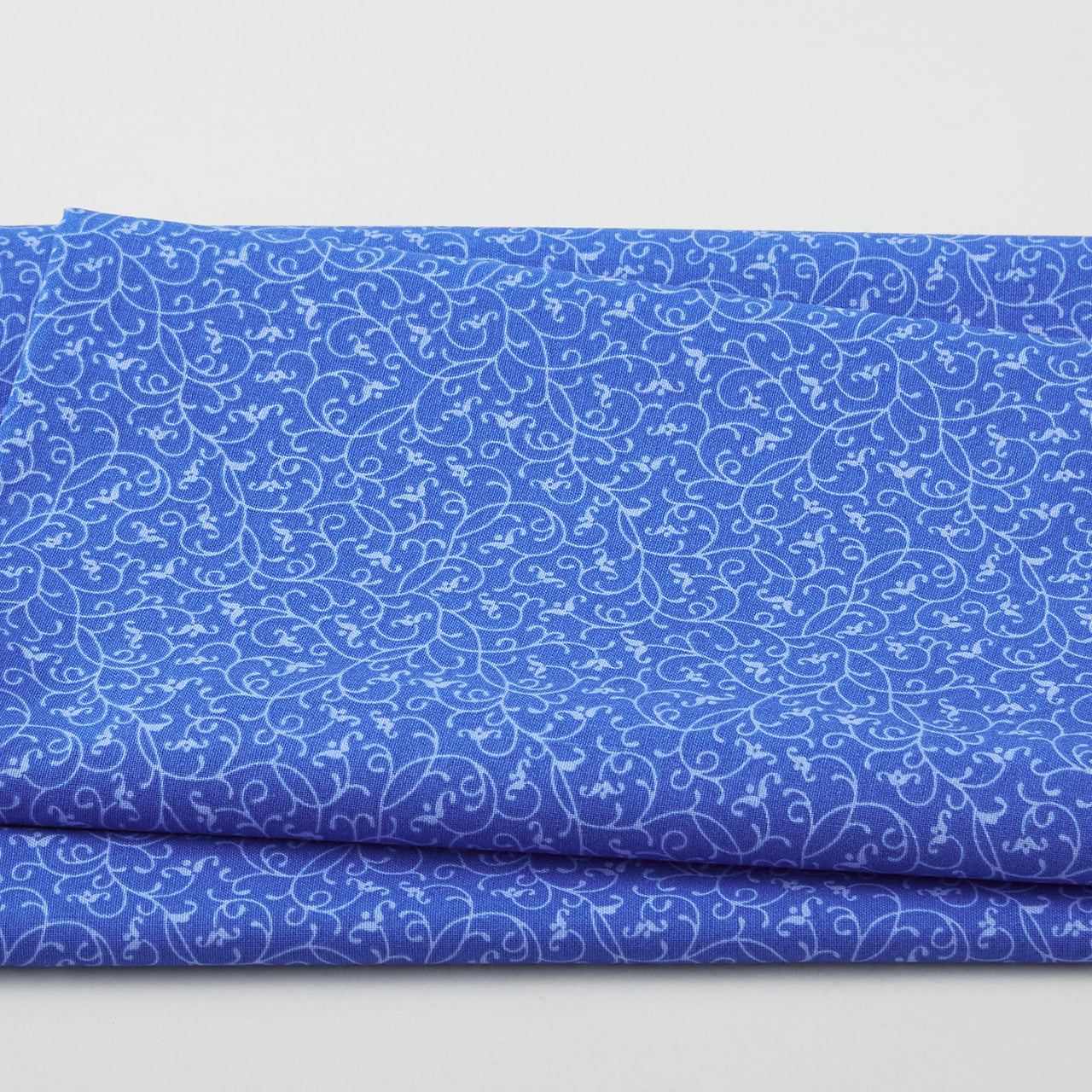 Blue Bayou - Viney Floral Dark Blue 2 Yard Cut