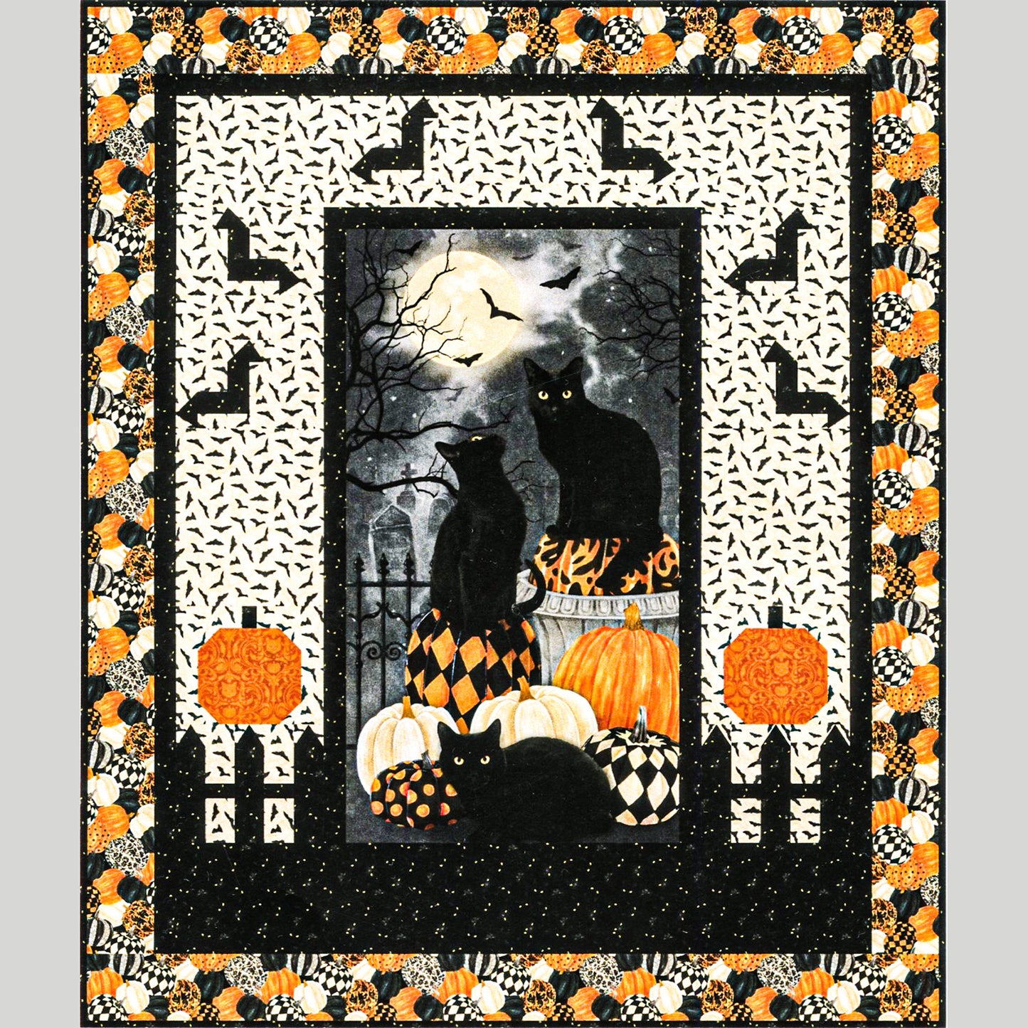 Batty Night Quilt Kit