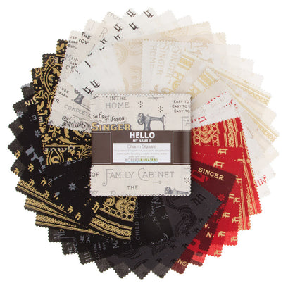 Sewing with Singer Metallic Charm Pack