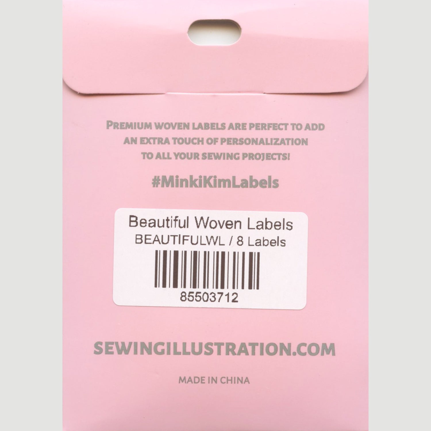Minki Kim Woven Labels - Beautiful
