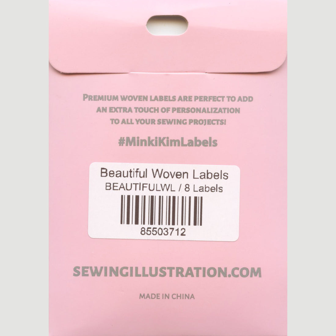 Minki Kim Woven Labels - Beautiful
