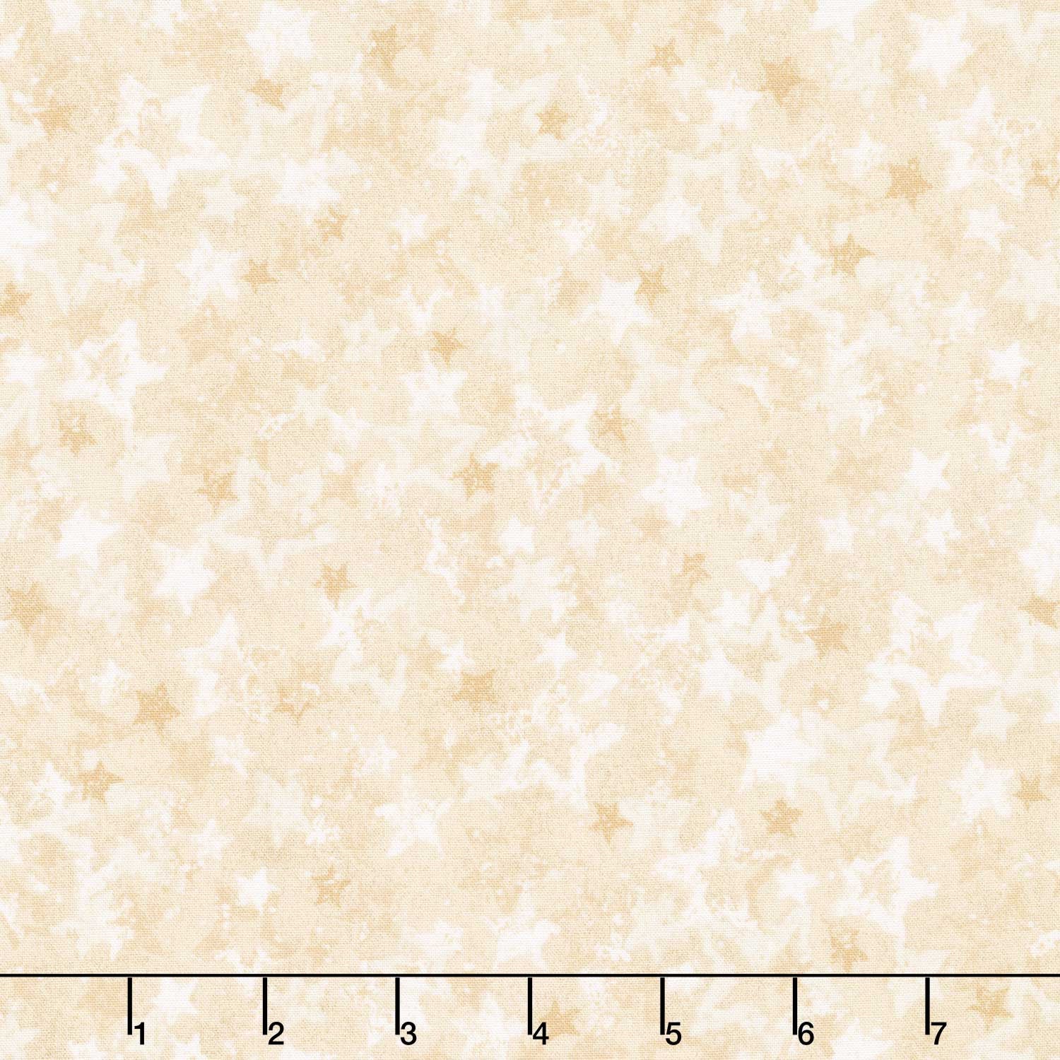 Star Of Wonder, Star Of Light - Heavenly Star Cream Yardage